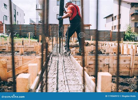 Construction Worker Naked With Muscular Body Stock Photography CartoonDealer