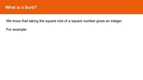 Lesson Igcse O Level Multiplying Surds Pptx