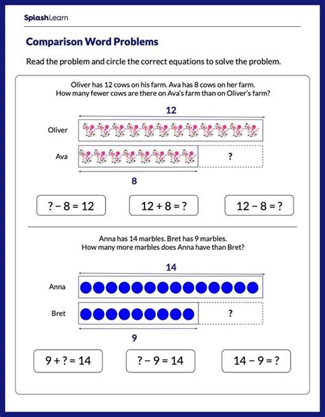 Math Problems Worksheets To Print