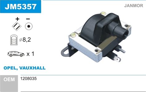 Jm5357 Janmor Ignition Coil Spareto