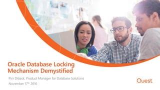 DOAG - Oracle Database Locking Mechanism Demystified | PDF | Databases | Computer Software and ...