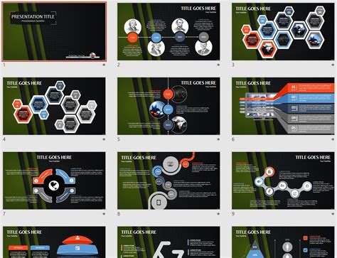 Technology Interface PowerPoint 84349