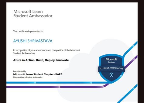Ayushi Shrivastava On Linkedin Azureinaction Mslearn Cloudcomputing