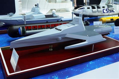 Navdex 2025 Chinese Cssc Presents A Model Of The Latest Iteration Of Its Jari Usv A Unmanned