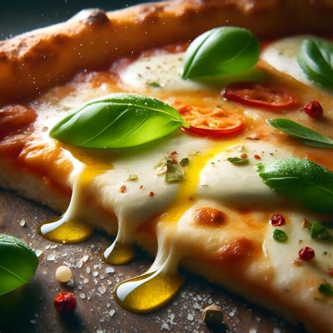 Premium Photo Cheese Pizza Slice Very Yummy