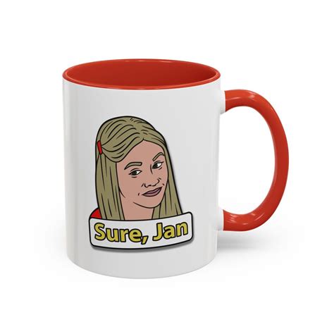 Sure Jan Marcia Brady Mug The Brady Bunch Movie Tv Show Mug