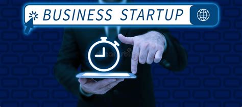 Handwriting Text Business Startup Conceptual Photo During The First Stage Of Launching Commerce