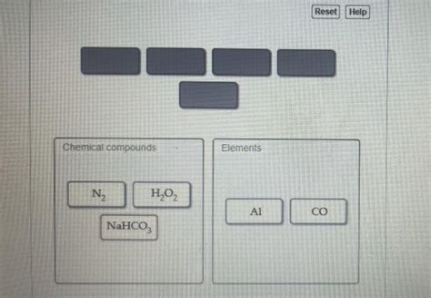 solved classify each of the following as an element a