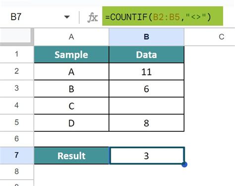 Count Non Empty Cells In Google Sheets How To Count