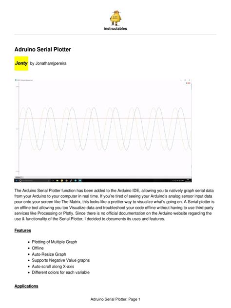 Ultimate Guide To Adruino Serial Plotter Download Free Pdf Arduino