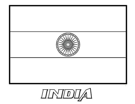 India Flag Printable Coloring Page Download Print Or Color Online