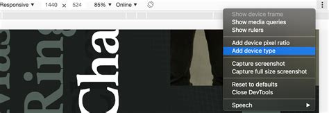 Google Chrome Devtools How To Show Mouse Pointer In Responsive Mode Stack Overflow