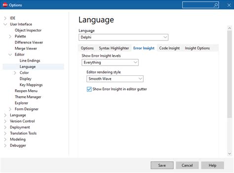 RAD Studio Is Now Available With A Much Enhanced Error Insight IdeasAwakened