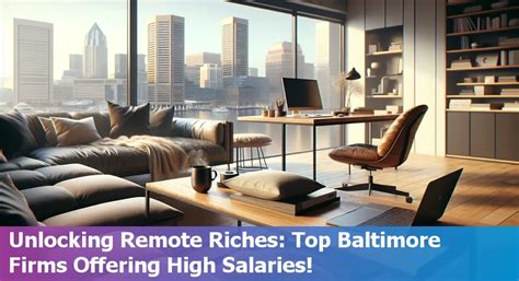 Which Baltimore Companies Offer High Paying Remote Jobs