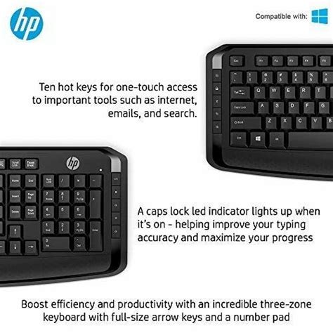 Hp Wireless Keyboard Mouse Combo At Rs 1250 Piece Keyboard And Mouse