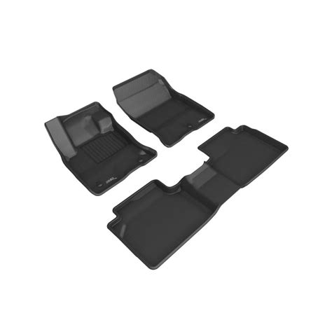 3d Maxpider Electric Kagu 1st And 2nd Row Black Floormat Set Ford Escape