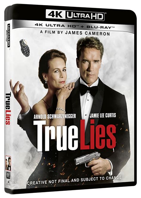True Lies 4k Ultra Hd Jamie Lee Curtis And Arnold Schwarzenegger Pumped Up