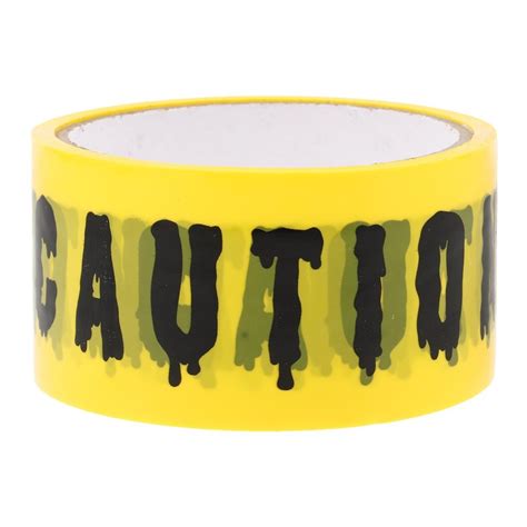 1 Roll Halloween Caution Tape Diy Decoration Warning Strip Halloween