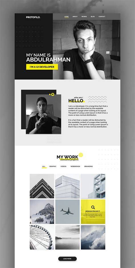 my portfolio website ux ui abdulrahman alsharkawy site portfolio