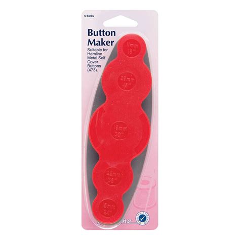 Hemline Cover Button Maker Tool Hobbycraft