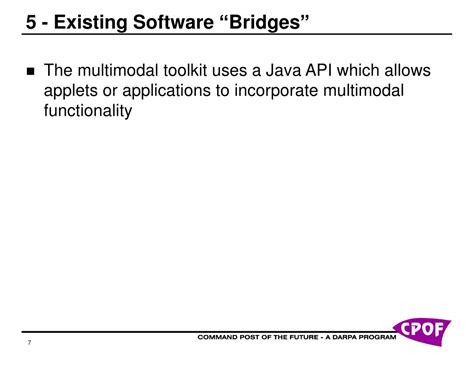 Ppt Component Description Multimodal Interface Carnegie Mellon University Powerpoint