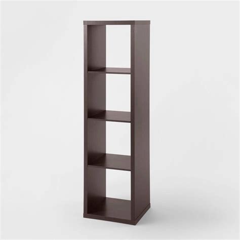 4 Cube Vertical Organizer Espresso Brightroom™