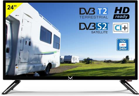 Majestic Tvd 224 S2 Led V2 12 Volt Televisore Led Hd Ready 24 Dvb T
