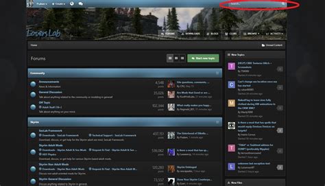 II Loading A Specific Mod Navigating LoversLab For Newcomers And Others LoversLab
