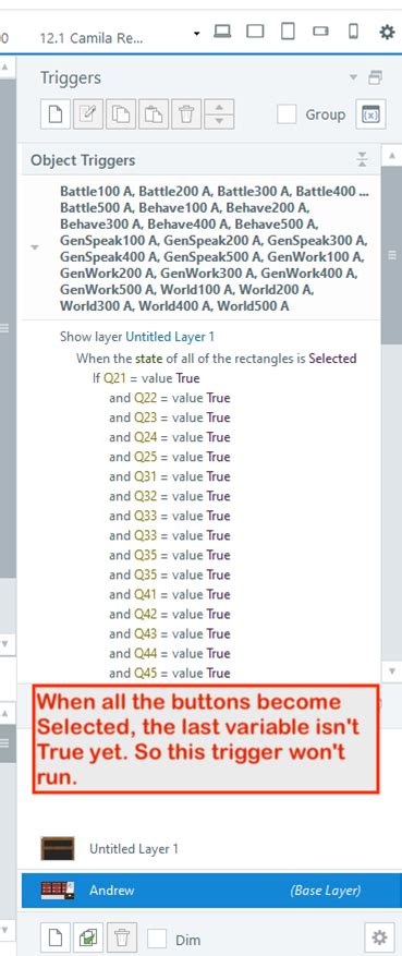 Using Variables And Triggers In A Knowledge Check With A Result Slide Not Working Articulate