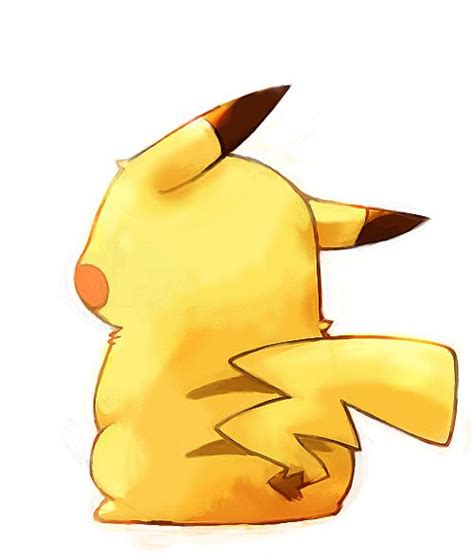 How To Draw Pikachu Side On