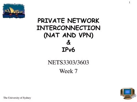 Ppt Private Network Interconnection Nat And Vpn Ipv Powerpoint Presentation Id