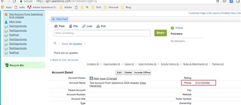 How To Integrate With Through Salesforce Adapter In Oracle Soa Suite 12c