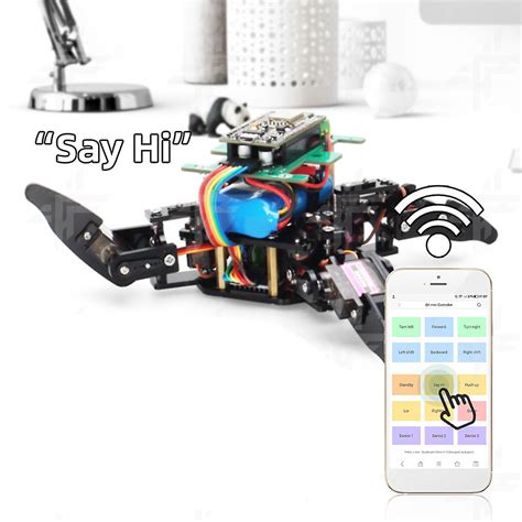 Quadruped Robot Kit Open Source Programming Robot App Remote Control