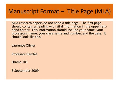 Manuscript Format Margins Apa Ppt Download