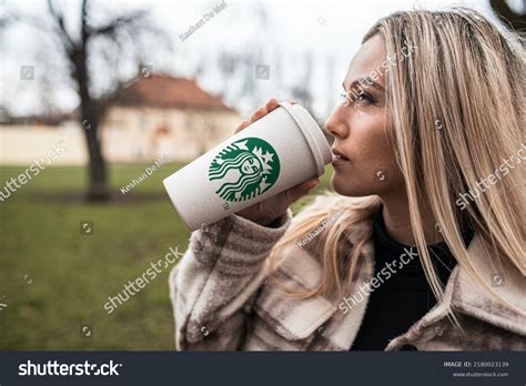 Girl At Starbucks