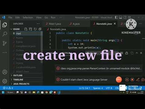 Printing Hello World Message In Vs Code Youtube