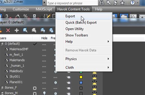 Animation Guide And Getting It To Work In Skyrim 3ds Max Page 2 Tutorials And Guides Loverslab