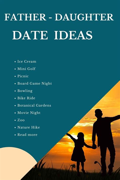 Best 13 35 Fun Father Daughter Date Ideas Artofit