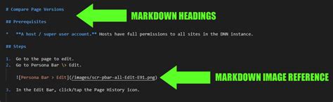Markdown Guide To DocFx DNN Docs