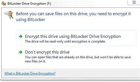Bitlocker Warning Messages ﻿ Windows 10