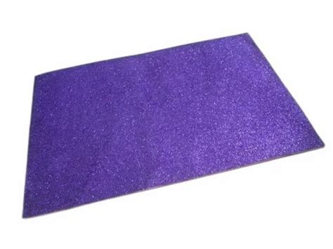 Purple Glitter Paper Sheet Size 175 Mm 10 At Rs 45pack In New