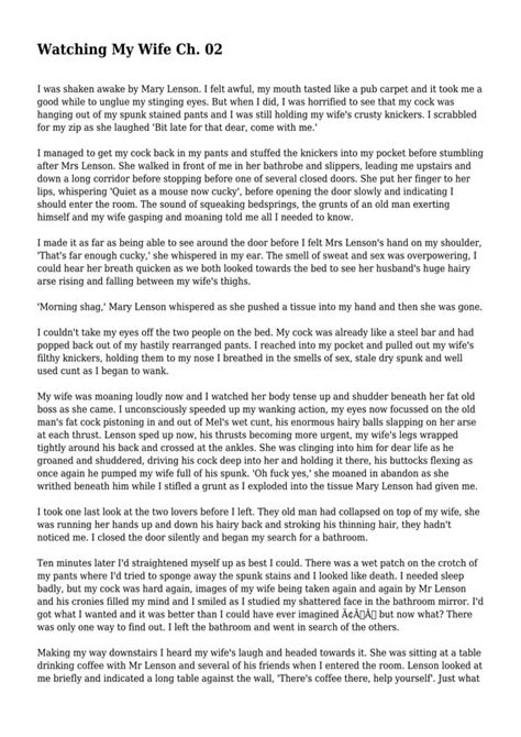 Watching My Wife Ch Pdf Obscenity And Profanity Sensitive Topics