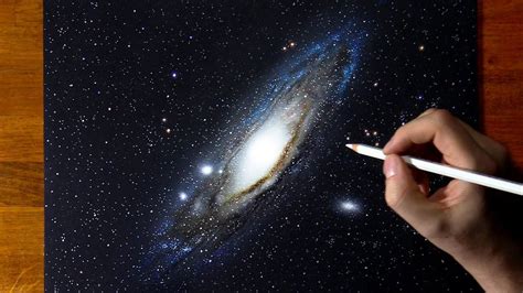 Galaxy Easy Drawing 🌌🤩 Our Galaxy Drawing Galaxy Drawing Tutorial