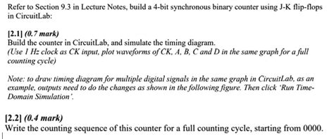 Refer To Section 93 In Lecture Notes Build A 4 Bit Synchronous Binary