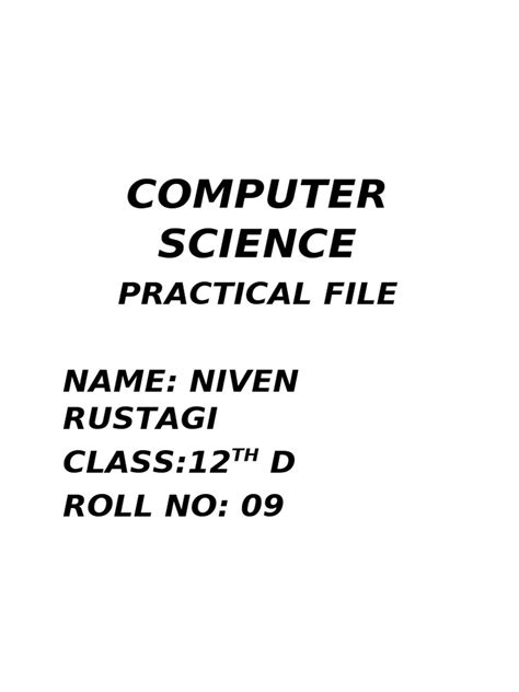 computer science pdf
