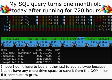 HappyBirthdayToTheSwapHoggingSqlQuery ProgrammerHumor Io HappyBirthdayToTheSwapHoggingSqlQuery ProgrammerHumor Io