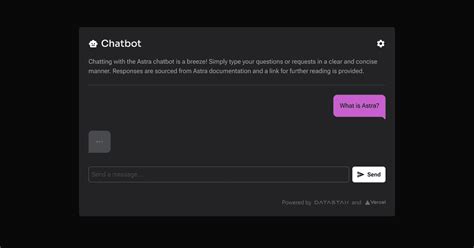 ragbot starter — an astra db and openai chatbot vercel