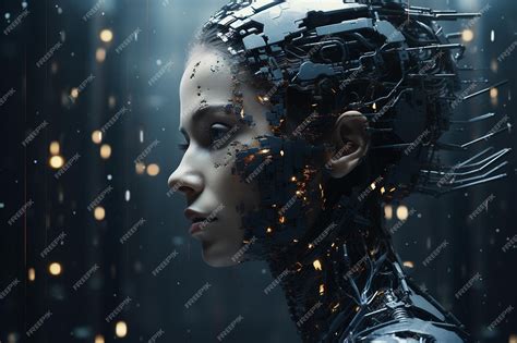 Premium Ai Image Illustrating The Concept Of Existential Duality