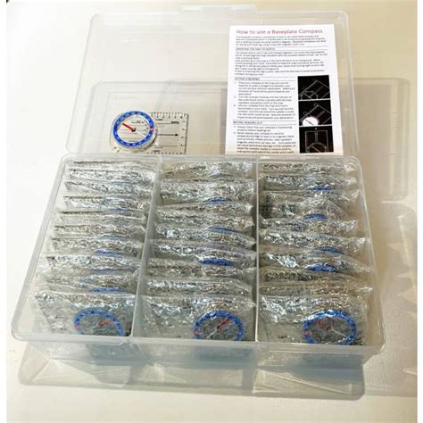 Student Compass Set Of 30 Orienteering Service Of Australia