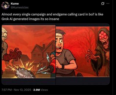 Activision Admits Black Ops 7 Uses Ai Slop For Calling Card Art